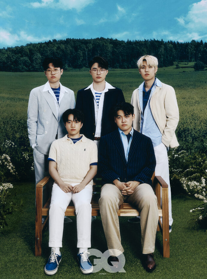 폴로 랄프 로렌을 입고 카메라 앞에 선 T1 선수단의 하루 | 지큐 코리아 (GQ Korea)